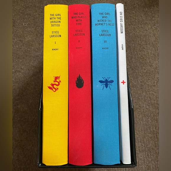 book | Other | Stieg Larssons Millennium Trilogy Deluxe Set The Girl ...